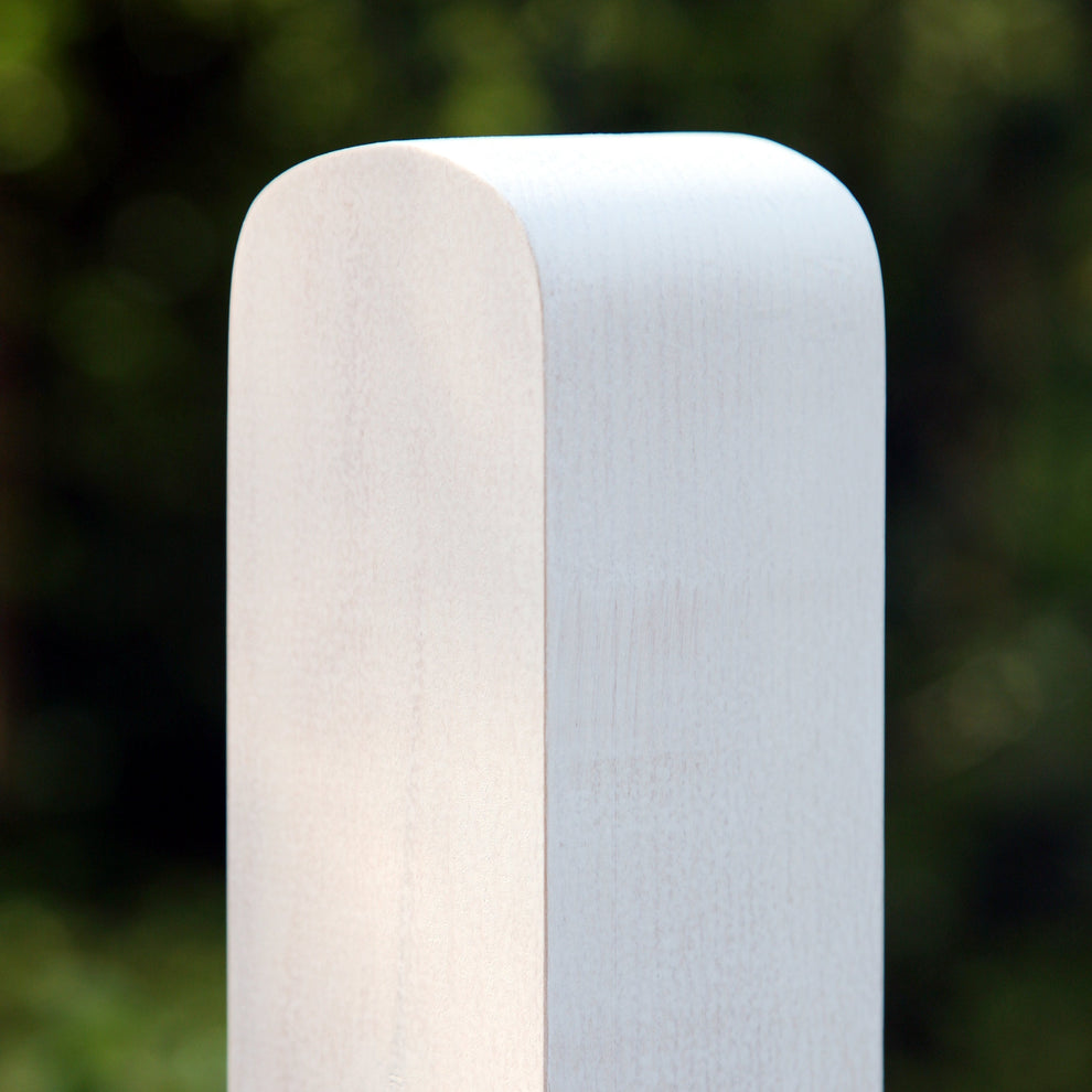 Fence Post 70 x 70mm Rounded Top (to match pale) – The Picket Fence Company